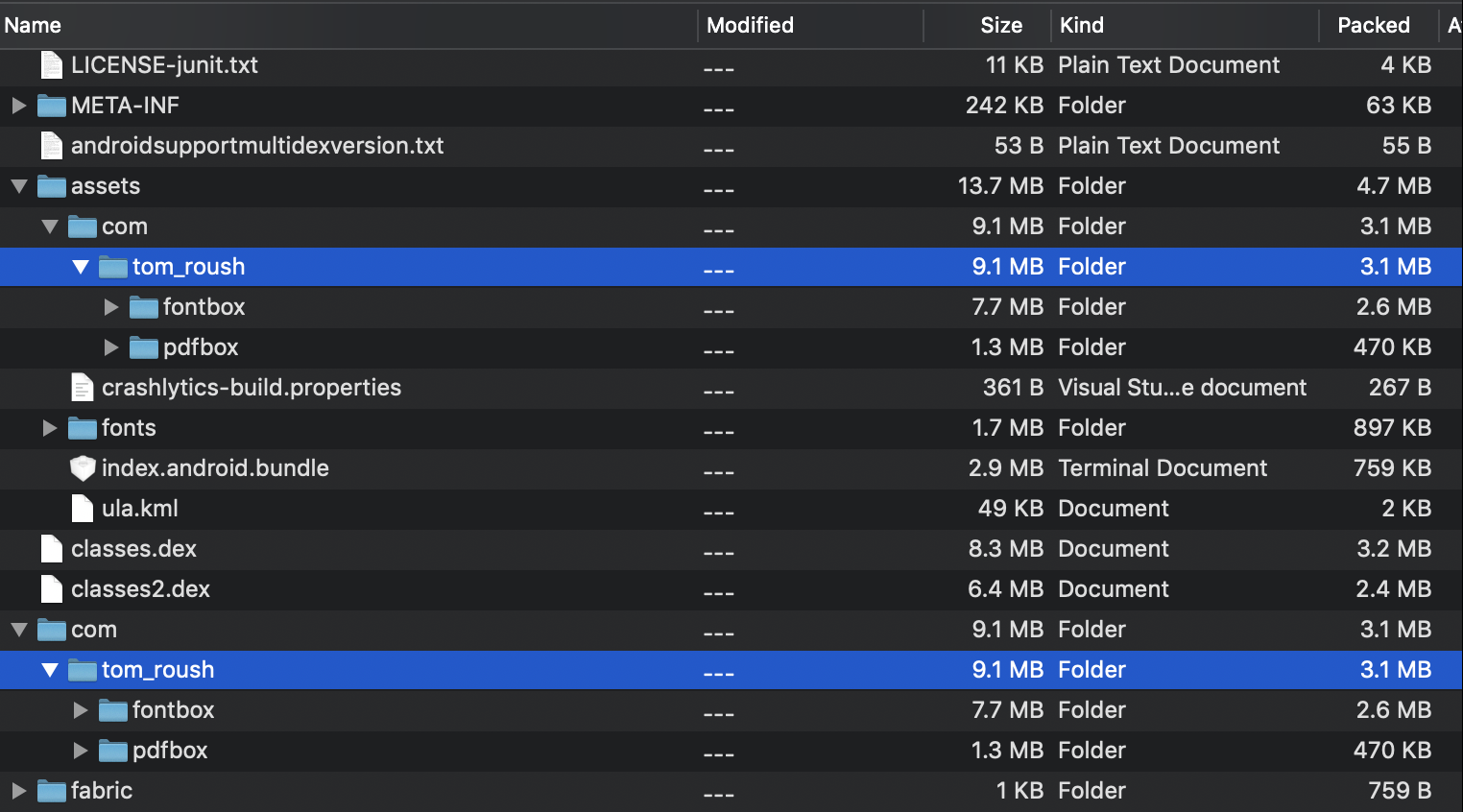 .apk size almost doubles · Issue #117 · christopherdro/react-native-html-to-pdf · GitHub