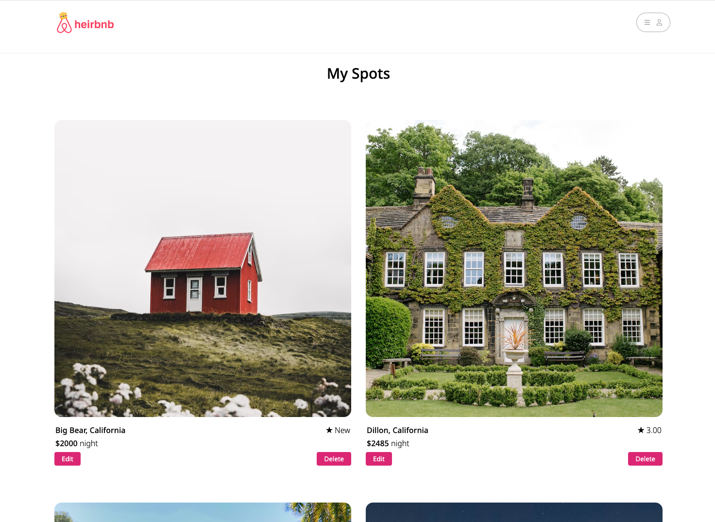 GitHub - jaeyoungh1/heir-bnb