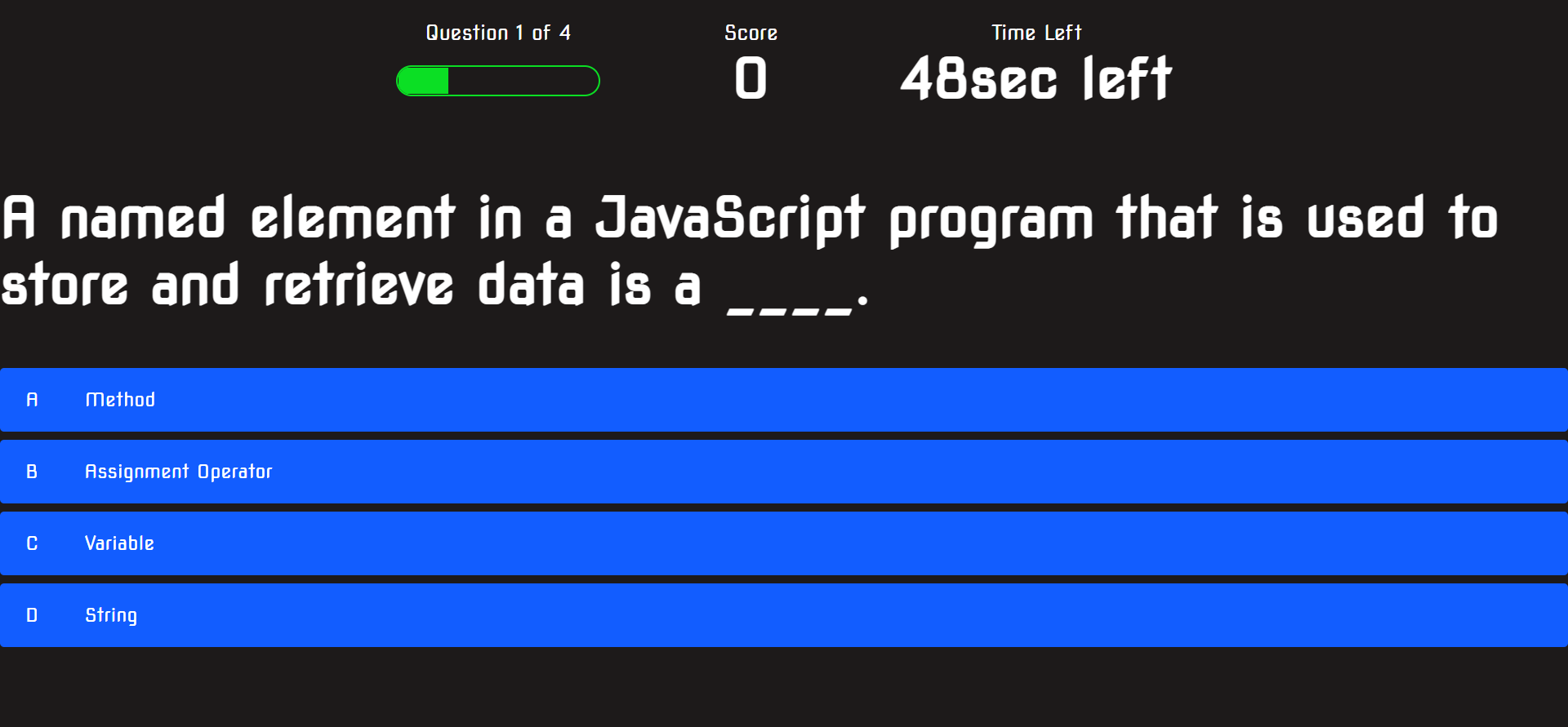 Github Dashley2 Javascript Trivia