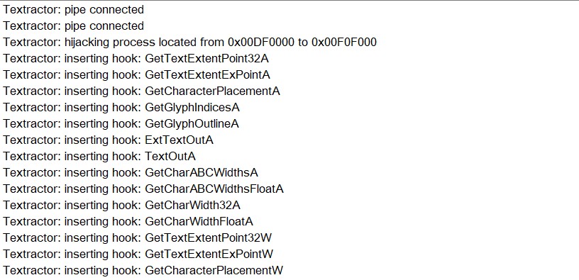 Partial and minimal text showing up from hooked game. · Issue #958 · Artikash/Textractor · GitHub