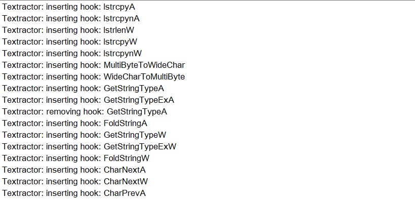 Partial and minimal text showing up from hooked game. · Issue #958 · Artikash/Textractor · GitHub