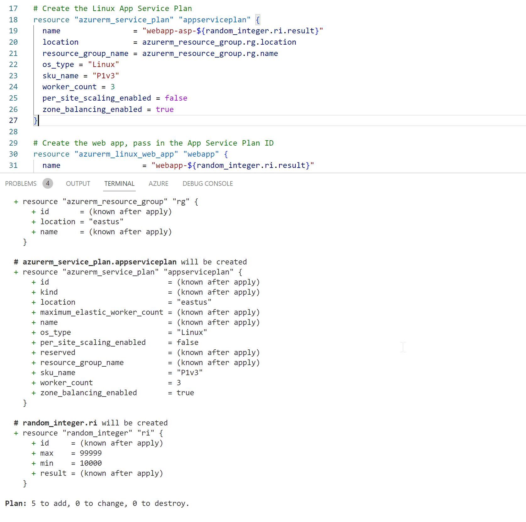 How to specify ZRS when deploying app service plan through terraform ...