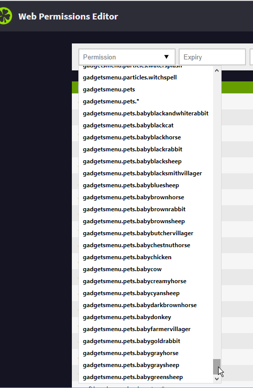 Editor doesn't list all the permission nodes or indicate "enabled/disabled" · Issue #29 ...