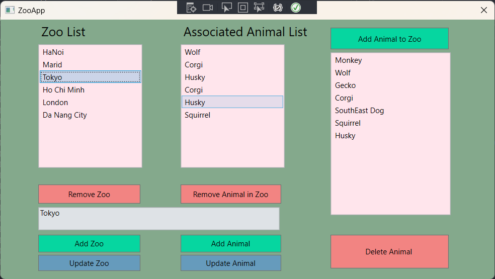 GitHub - tranquangkhai2612/zoo-app-2023-March: WPF - C# - SQL Server