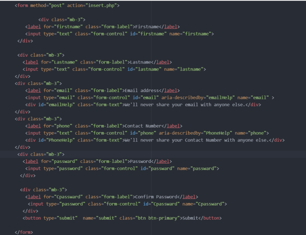 GitHub - nuthakkipriyadarsini/Registration-and-Login-system-