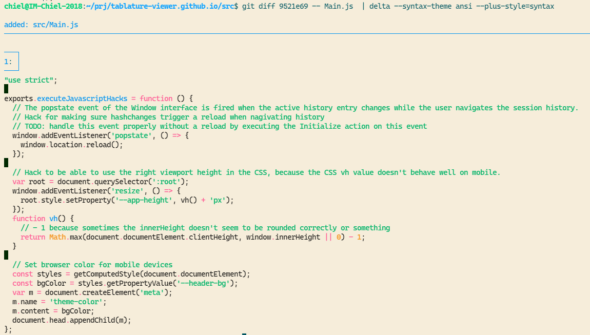 🐛 ansi syntax theme is incorrect (differs from bat) · Issue #757 · dandavison/delta · GitHub