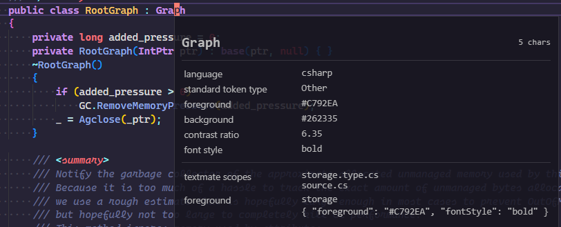 Type names are classified as storage.type instead of entity.name.type · Issue #234 · dotnet ...