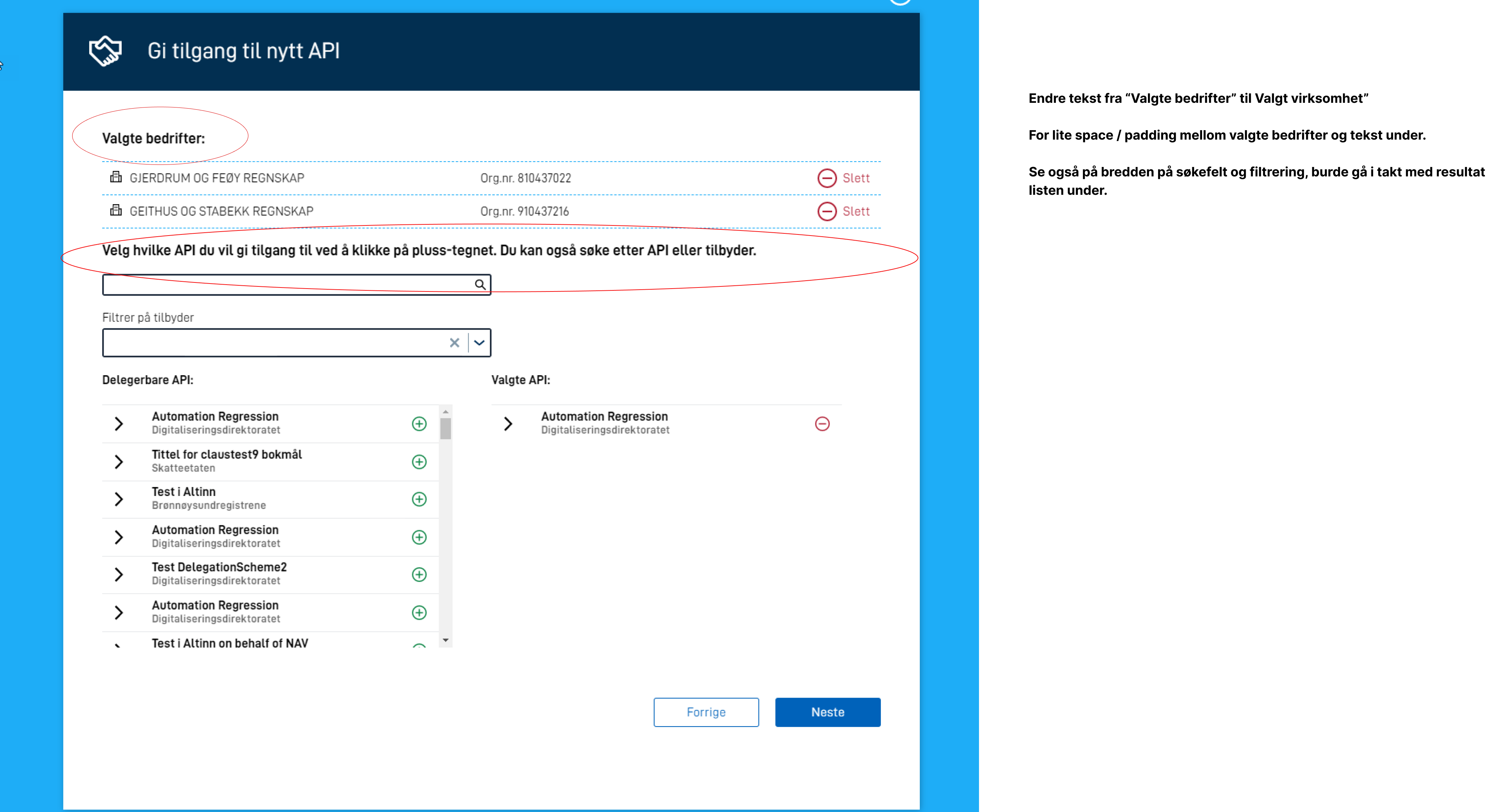 Findings From Designreview Of Api Delegation · Issue 226 · Altinn Altinn Access Management
