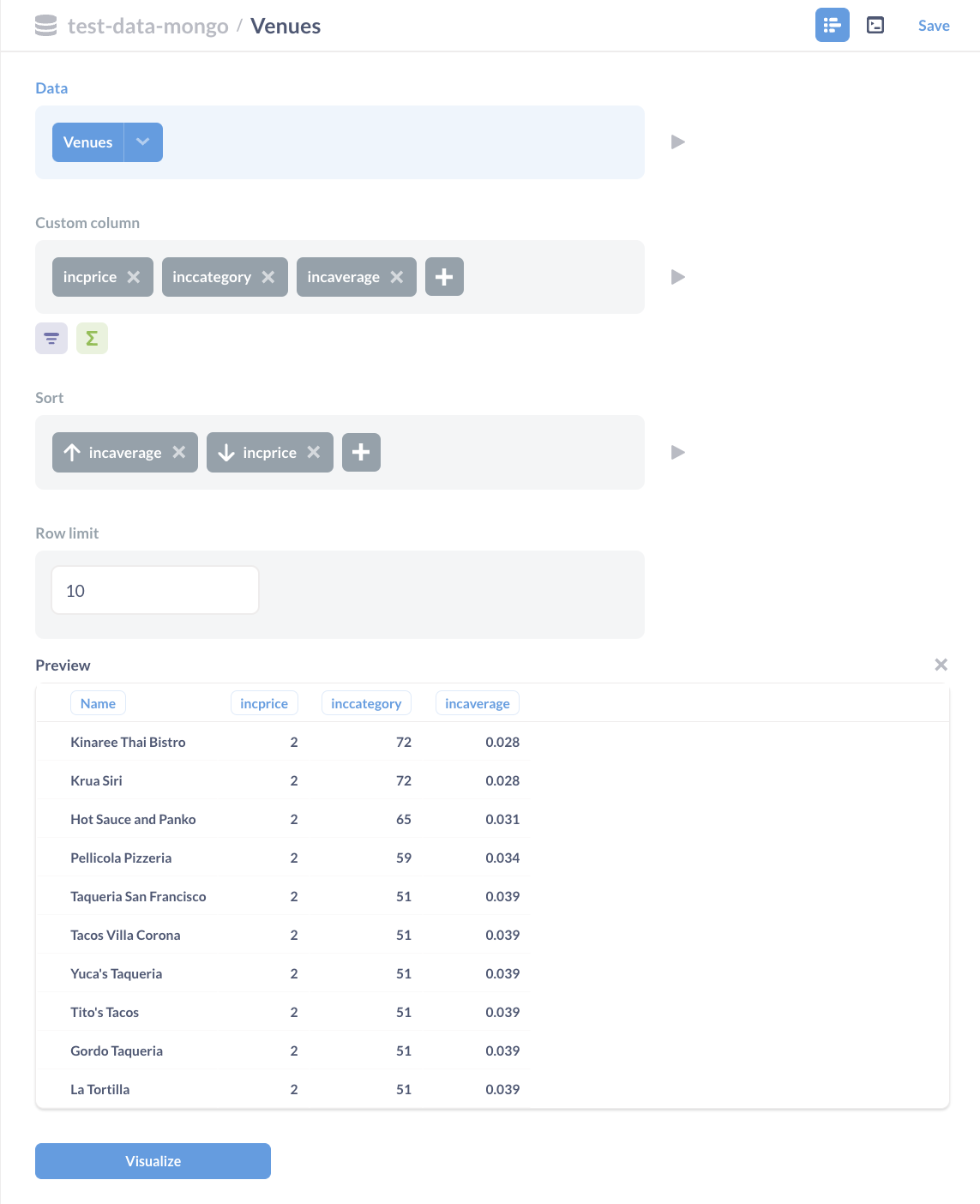 Sorting by Custom Columns on MongoDB does not work · Issue #24315 · metabase/metabase · GitHub