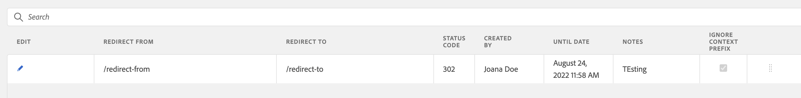 Expose the "Redirect Creator" property in the Redirect Manager tool · Issue #2936 · Adobe ...