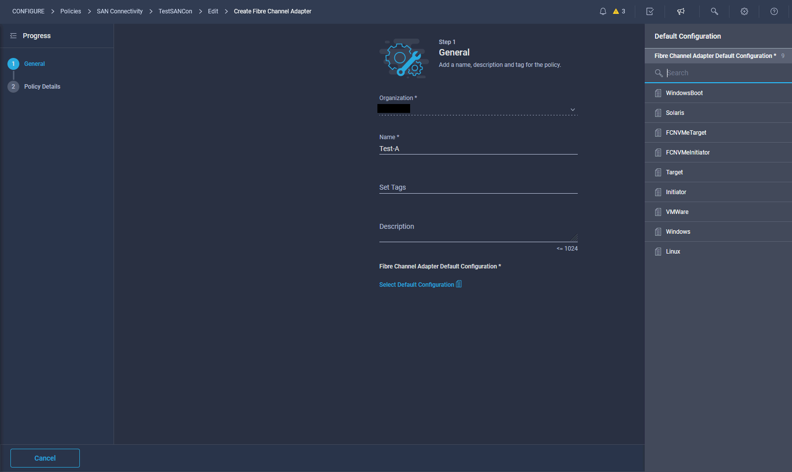 Unable to Import Default Config by Eth- / FC Adapter Policy · Issue #71 · CiscoDevNet/intersight ...