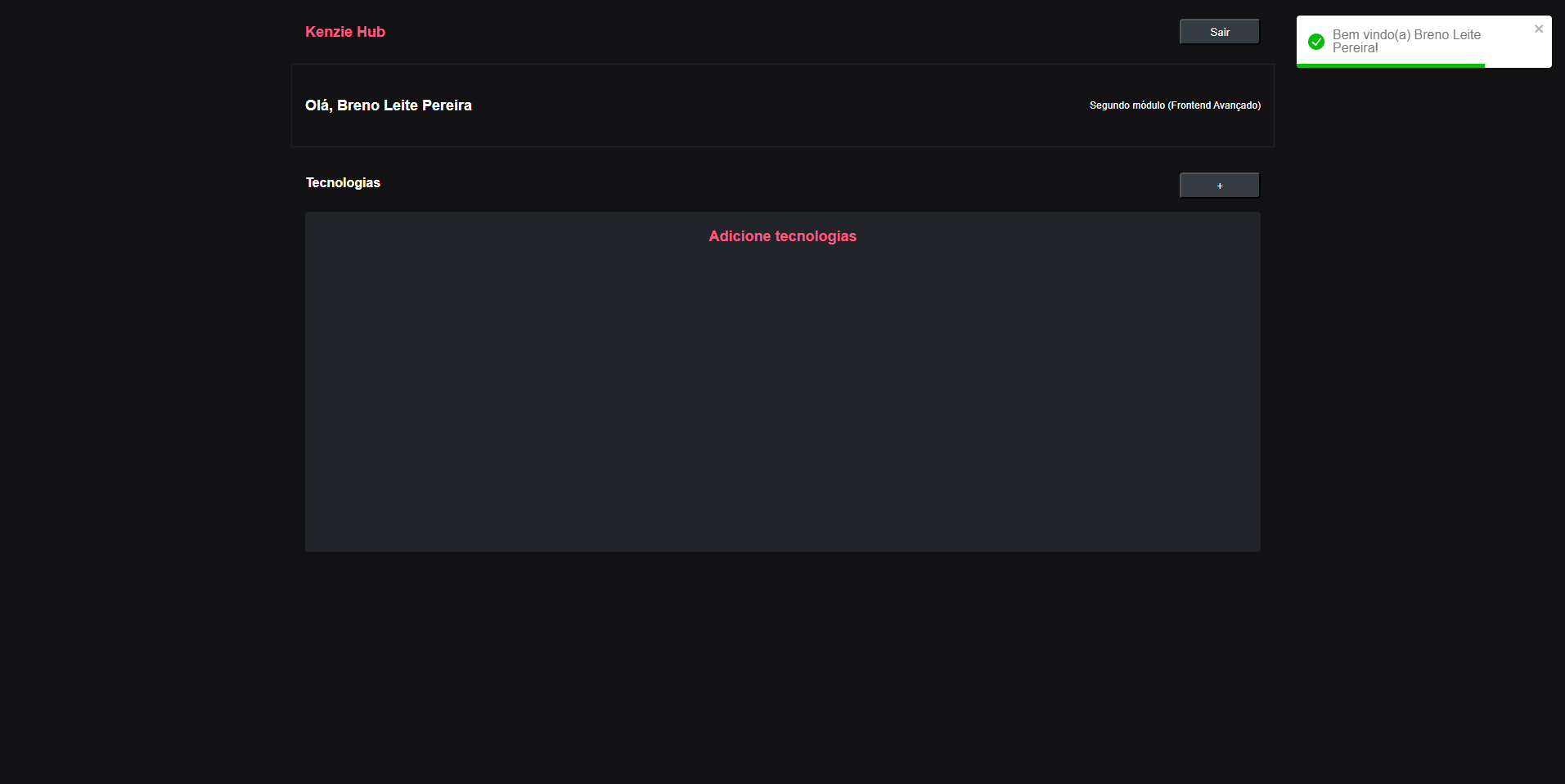 GitHub - brenoleitep/kenzie-hub