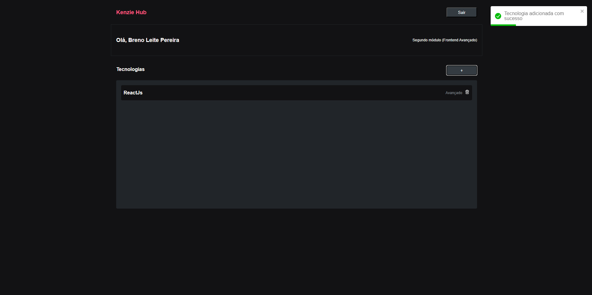 GitHub - brenoleitep/kenzie-hub