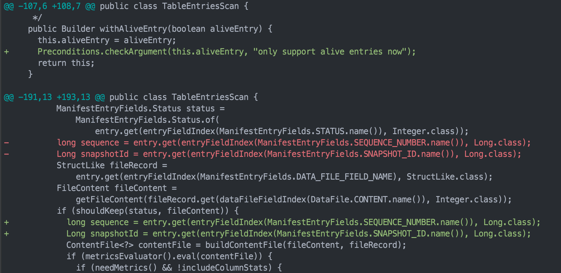 Bug Occur Npe When Iceberg Version Upgrade To 110 · Issue 1380 · Apacheamoro · Github 