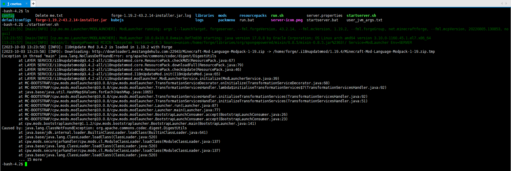Unable to start server(ATM-8 1.0.25) · Issue #1728 · AllTheMods/ATM-8 · GitHub
