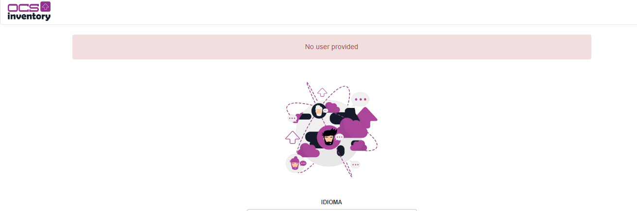 After updating it only shows the message ''No user provide'' · Issue ...