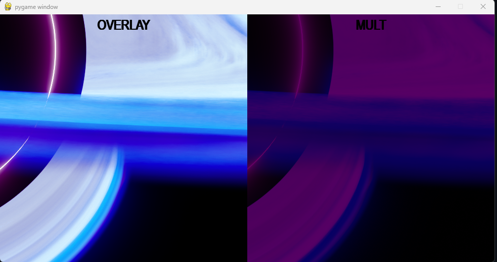 `BLEND_OVERLAY` flag · Issue #2373 · pygame-community/pygame-ce · GitHub