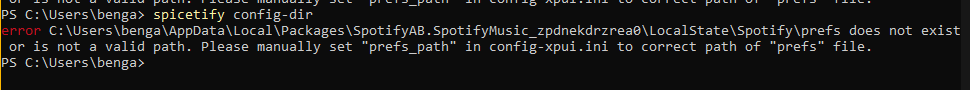 cant find config-xpui.ini · Issue #1794 · spicetify/cli · GitHub