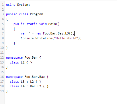 Update azure library namespaces and improve error message when type is ...