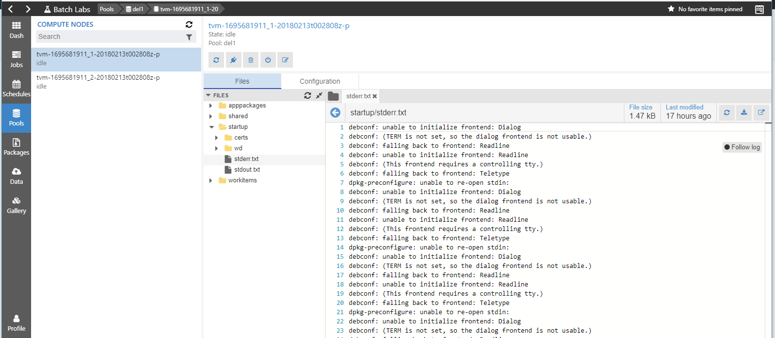 Stuck at cluster create · Issue #398 · Azure/aztk · GitHub
