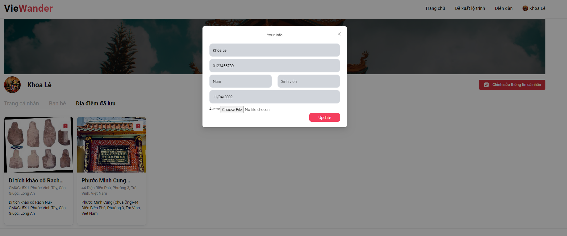 GitHub - QUanlE79/VieWander_Backend: WebDev Adventure Project