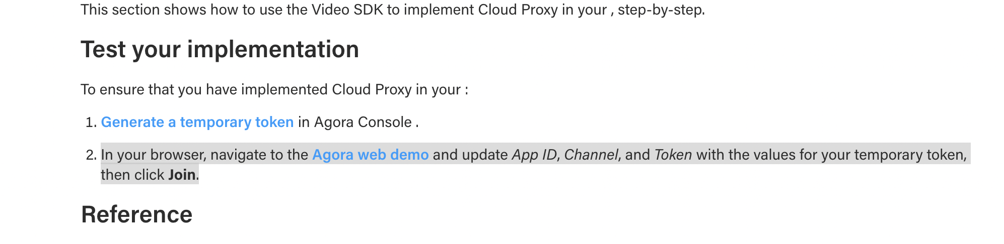 Not Using Proxy · Issue 525 · Agoraio Docs Source · Github