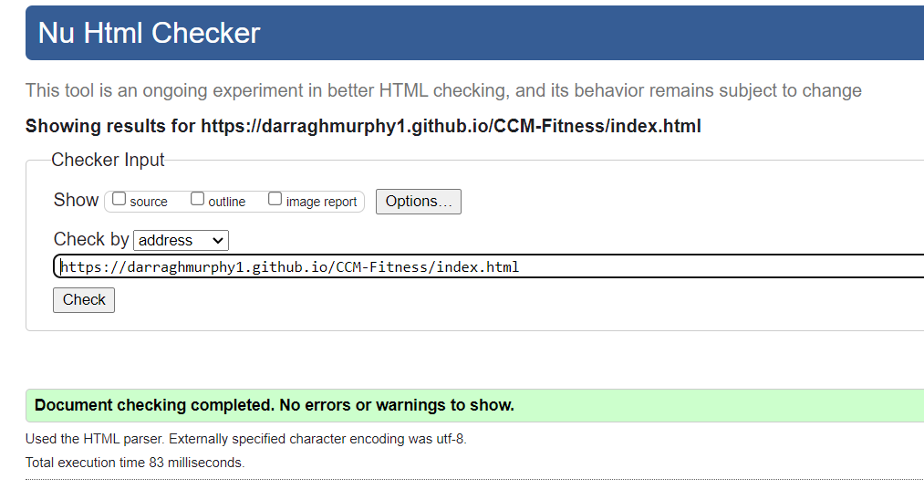 GitHub - darraghmurphy1/CCM-Fitness