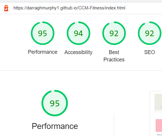 GitHub - darraghmurphy1/CCM-Fitness