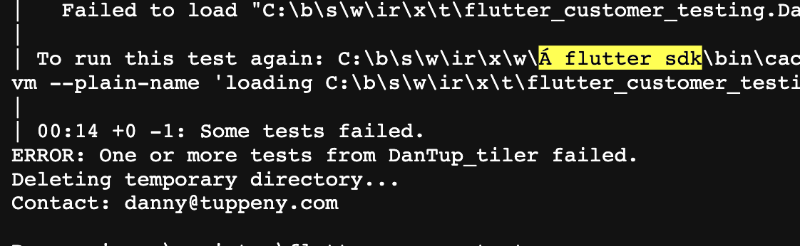 Disable Third Party Customer Test Temporarily · Issue #112819 · flutter ...