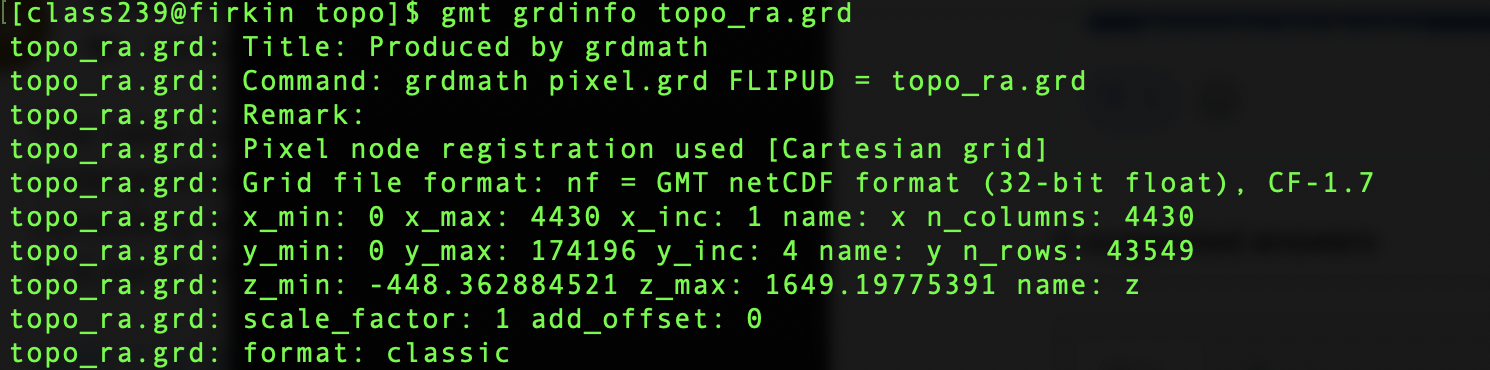 Topo_ra.grd dimensions of range doesn't match · gmtsar gmtsar · Discussion #676 · GitHub