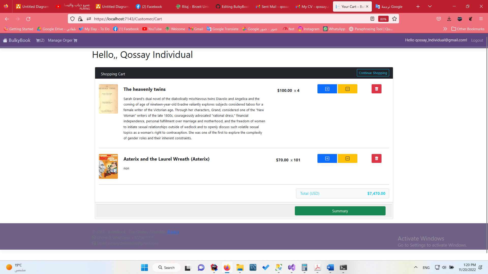 GitHub - QossayZeineddin/BulkyBookProject-dotnetMVC