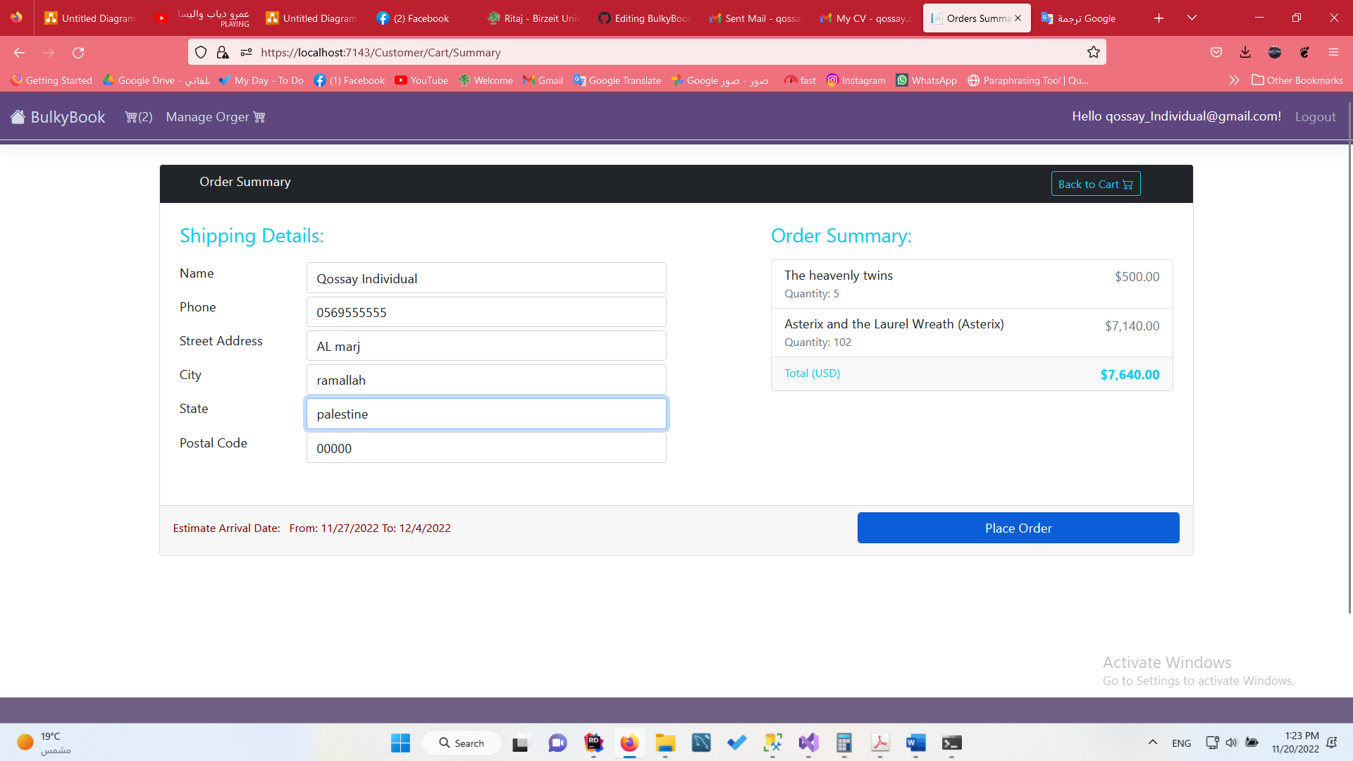 GitHub - QossayZeineddin/BulkyBookProject-dotnetMVC