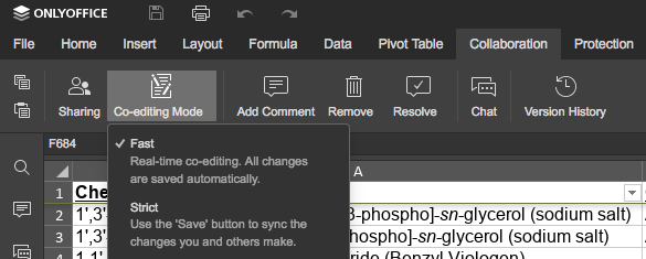 Force strict Co-editing mode? How to configure Onlyoffice settings ...