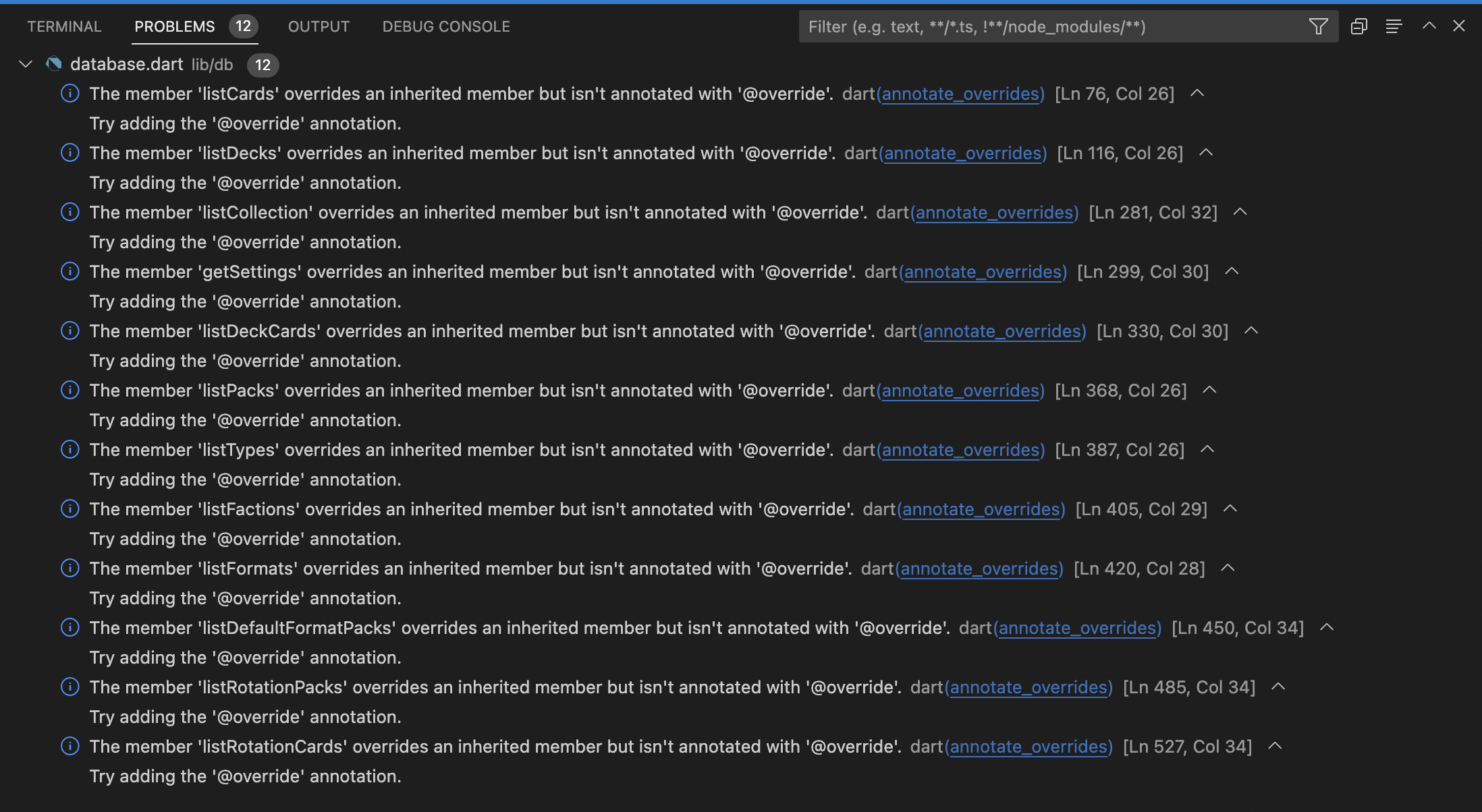 Custom row classes · Issue #1134 · simolus3/drift · GitHub
