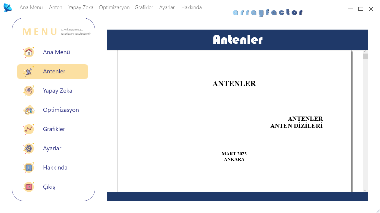 GitHub - yuozdemir/AntennaOptimizerInterface