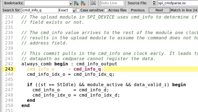 [CDC] Potential violation in SPI DEVICE · Issue #16643 · lowRISC/opentitan · GitHub