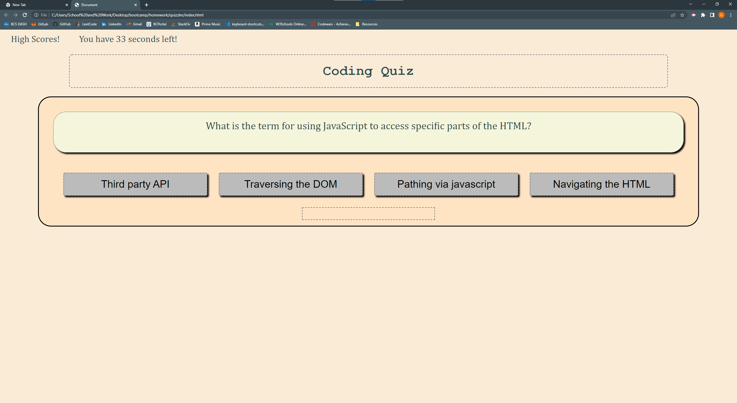 GitHub - GSiggins/quizzler