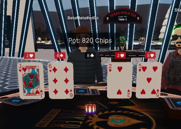 DG Ice poker scene random white or invisible card meshes · Issue #1760 ...