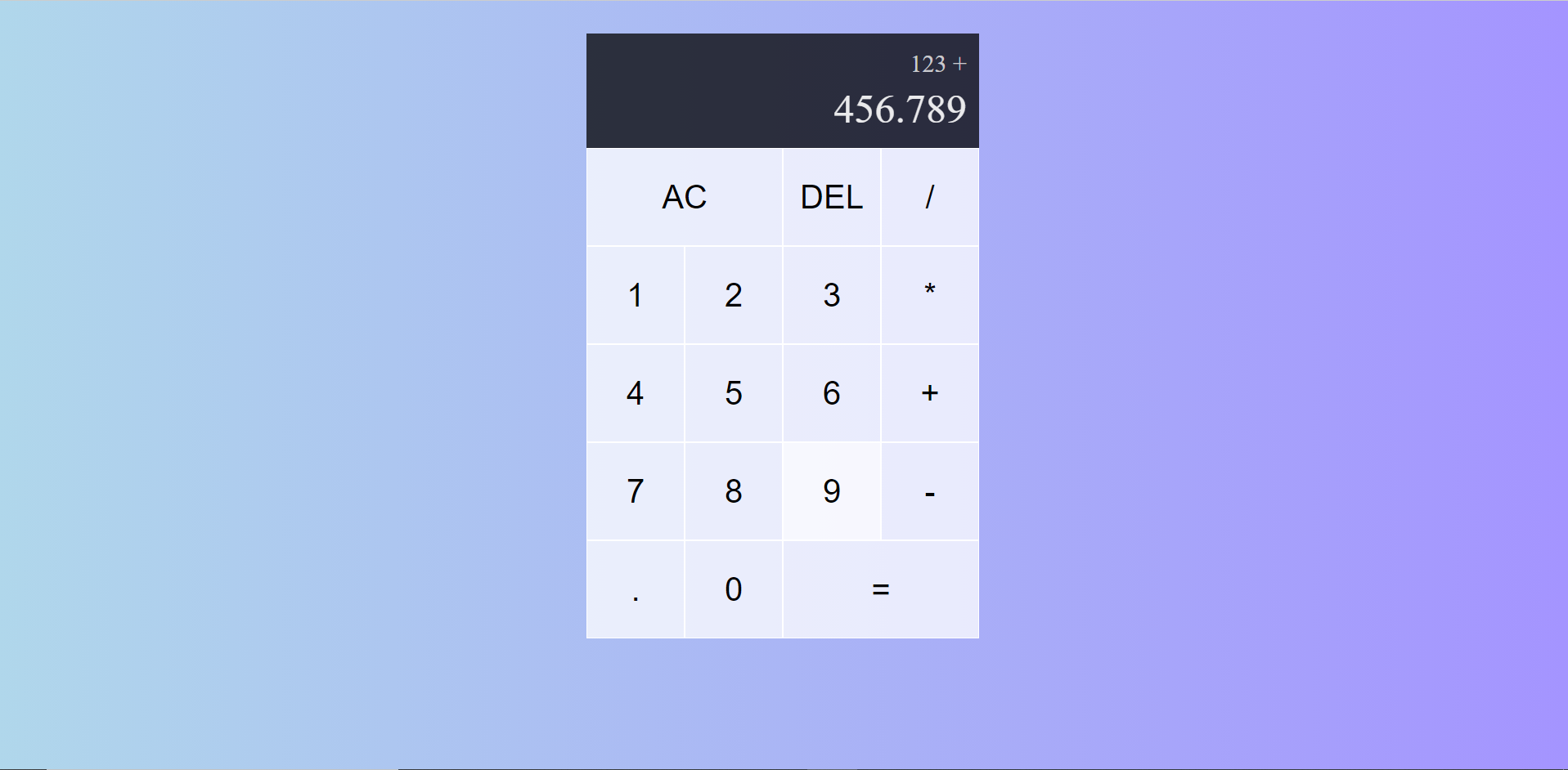 GitHub - ElenaBarakova/react-calculator