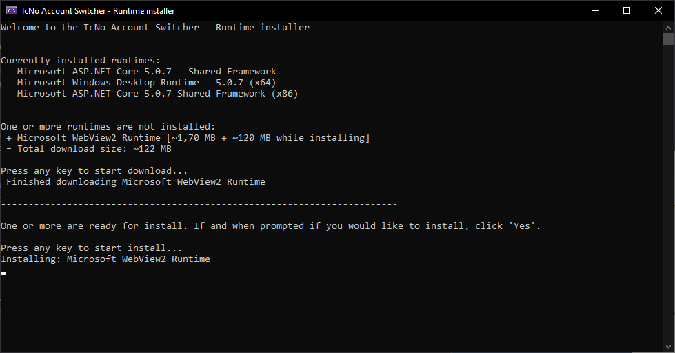 Installer · Issue #36 · TCNOco/TcNo-Acc-Switcher · GitHub