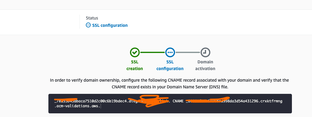 Stuck in SSL Configuration Step of Domain Management. · Issue #3092 · aws-amplify/amplify ...