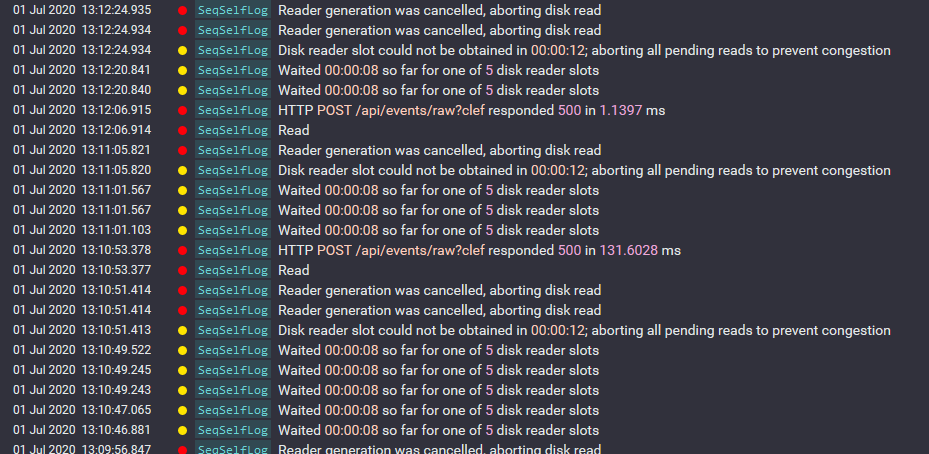 Reduced query performance in Seq 2020.1.4212 · Issue #990 · datalust/seq-tickets · GitHub