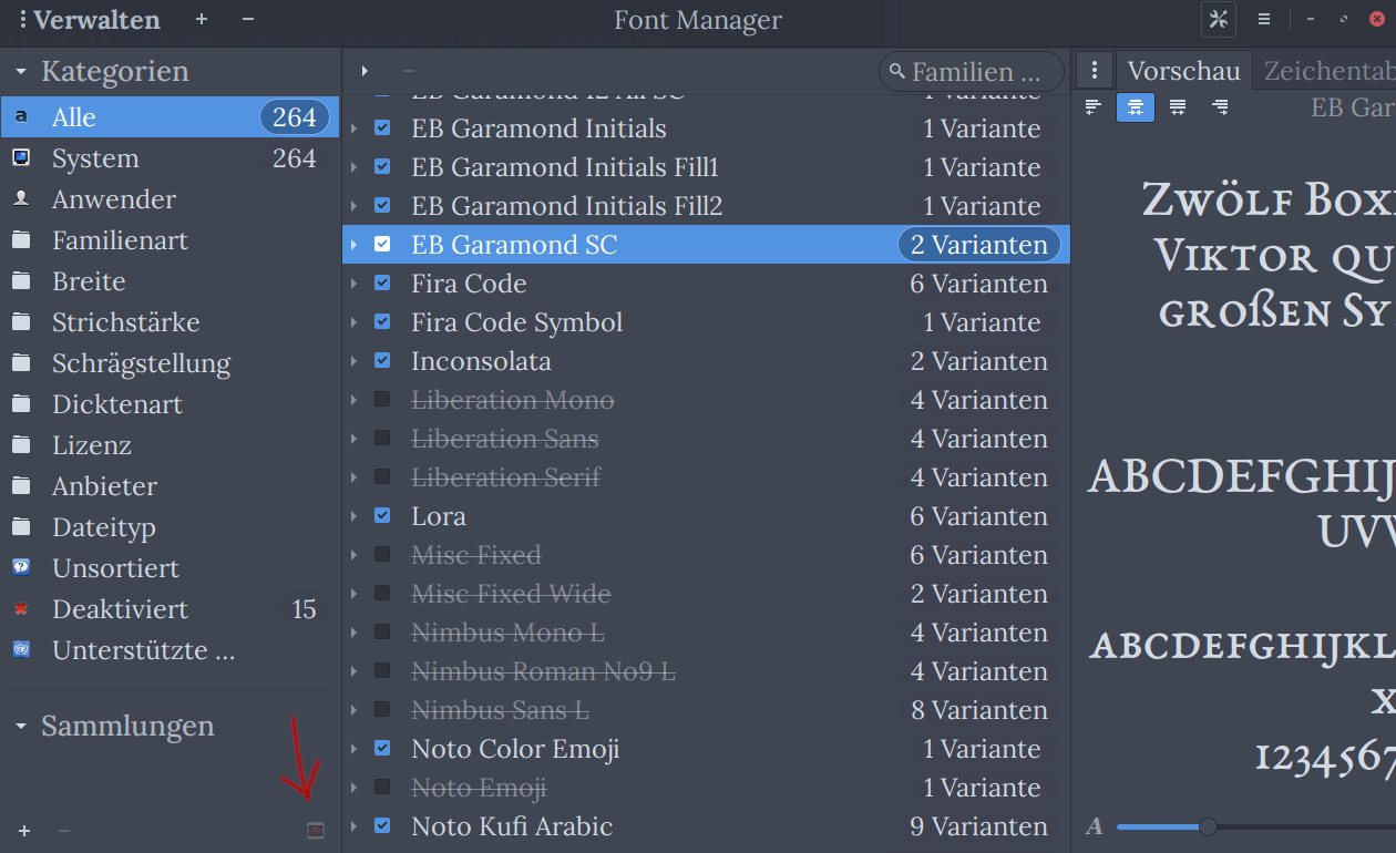 Cosmetic issues with the UI · Issue #210 · FontManager/font-manager · GitHub
