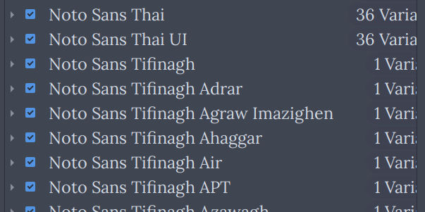 Cosmetic issues with the UI · Issue #210 · FontManager/font-manager · GitHub