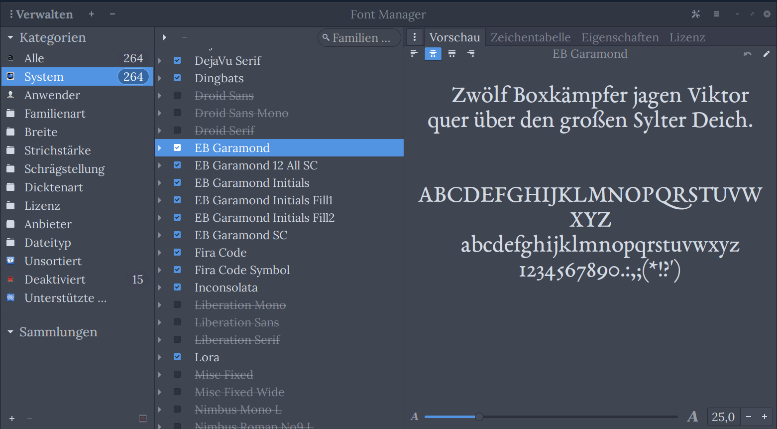 Cosmetic issues with the UI · Issue #210 · FontManager/font-manager · GitHub