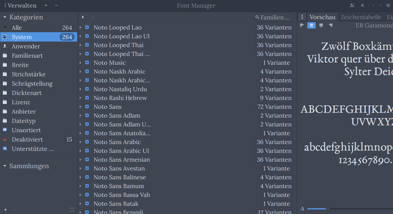 Cosmetic issues with the UI · Issue #210 · FontManager/font-manager · GitHub