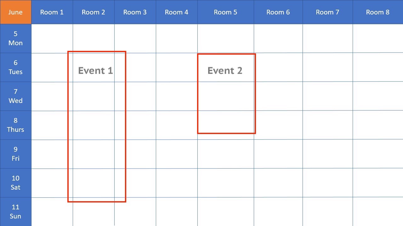 How to display days (weeks, month, etc.) as rows and resources as columns? · Issue #7438 ...