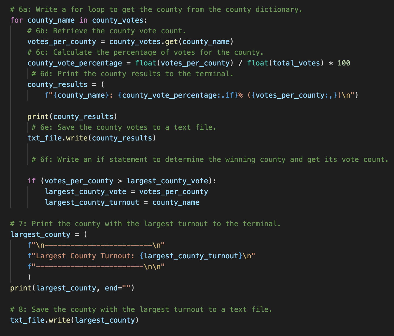 GitHub - meganmcmahon/Election_Analysis: Election Analysis with Python