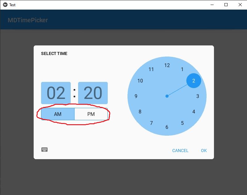 MDDatePiker wrong AM/PM selector · Issue #1226 · kivymd/KivyMD · GitHub