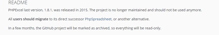Phpofficephpexcel New Update · Issue 1772 · Spartnernllaravel Excel